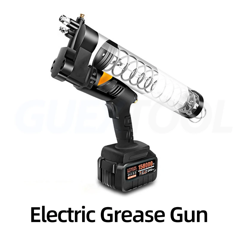 12000-Psi-Electric-Grease-Gun-24V-Battery-Rechargeable-Oil-Injector-Fat ...