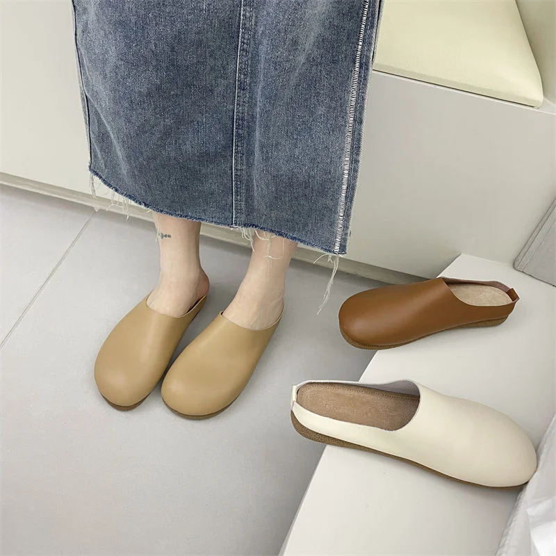 Baotou-half-slippers-women-s-summer-coat-2023-spring-and-autumn-new ...