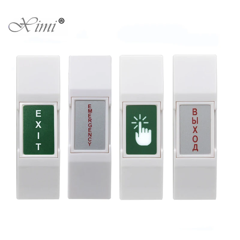 Mini-Plastic-Surface-Exit-Button-Emergency-Exit-Switch-Access-Control-System-Push-Exit-Button ...