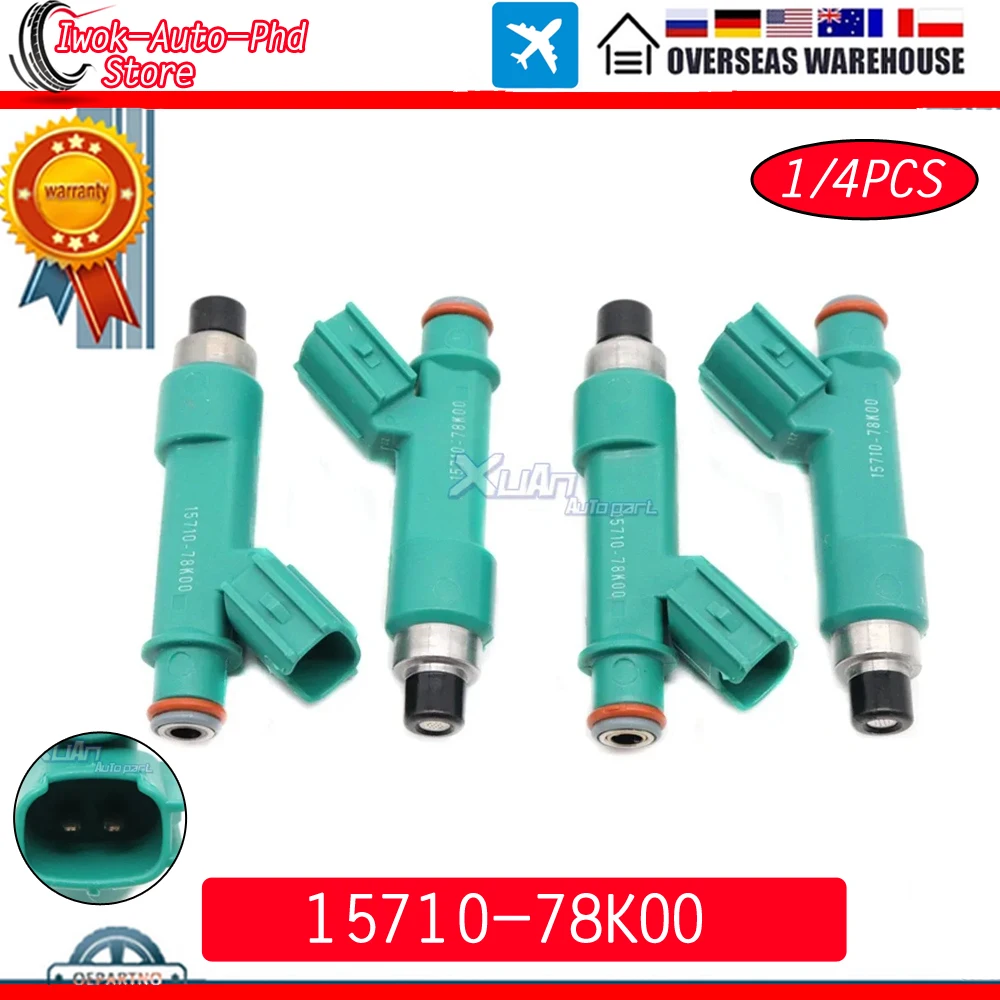 Xuan-4pcs-New-Fuel-Injectors-Nozzle-15710-78K00-For-Suzuki-Grand-Vitara ...