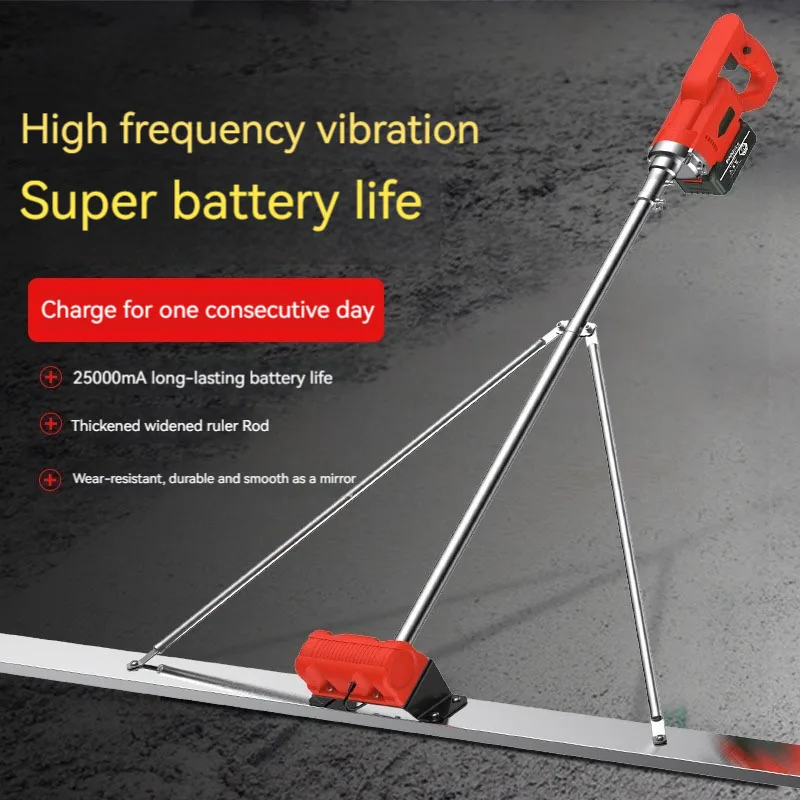 150cm-Electric-Concrete-Polisher-Level-Floor-Vibration-Ruler-Mortar ...