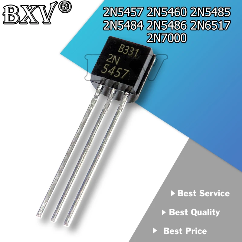 20PCS-LOT-2N5457-5457-TO-92-2N5457-2N5460-2N5485-2N7000-2N5484-2N5486-2N6517-Transistor-General ...