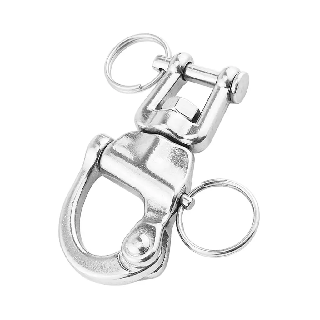 Swivel-Eye-Snap-Shackle-Quick-Release-Bail-Rigging-Sailing-Boat-Marine ...