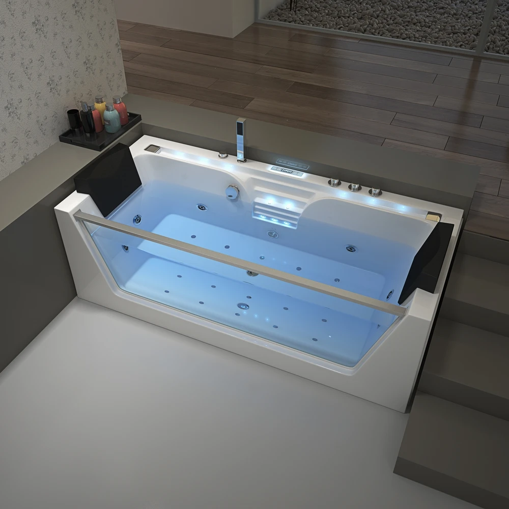 Indoor Hydromassage Whirlpool Spa Bathtub Material Hot Tub Designed for ...