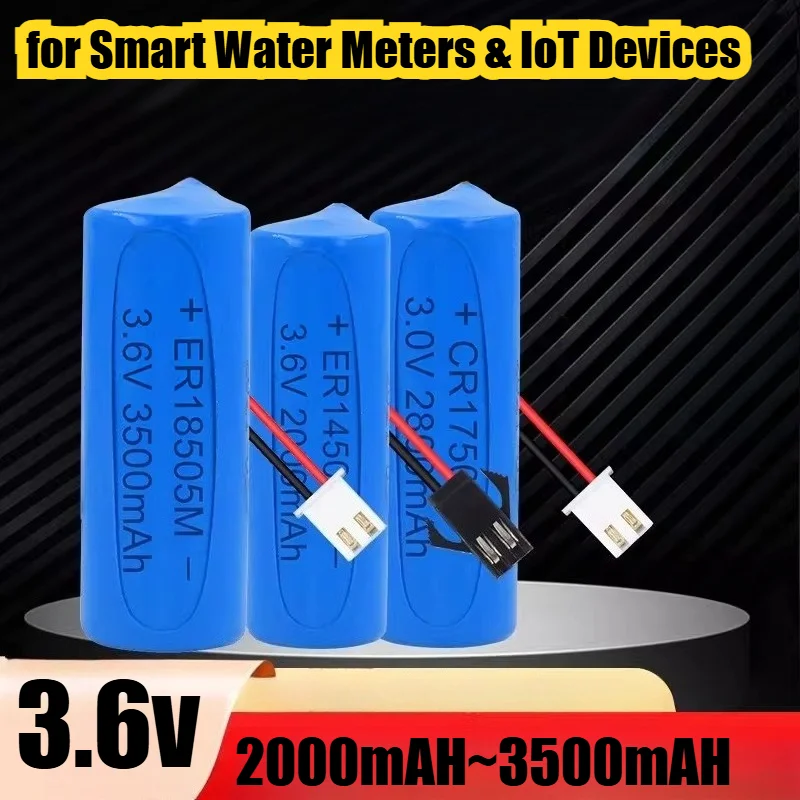 3500mAh High Capacity ER14505M/ER18505M/CR17505/CR17450 Lithium Battery ...