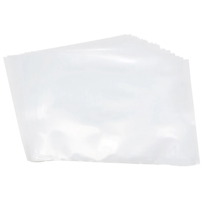 HFES 30 Flat Open Top Bag 6.7Mil Strong Cover Plastic Vinyl Record ...