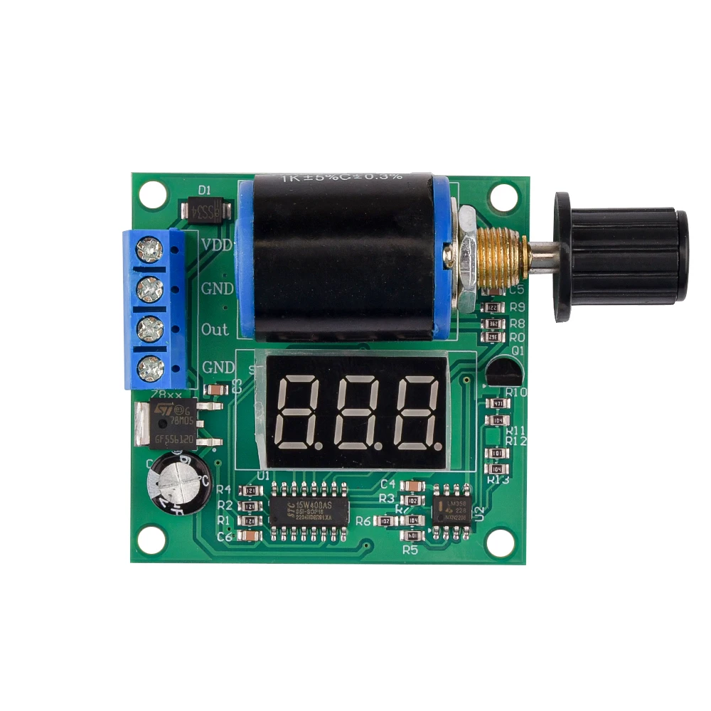 DC 12V 24V 4-20mA Signal Generator Module Digital LED Display | Signal Sources Valve Adjustment ...