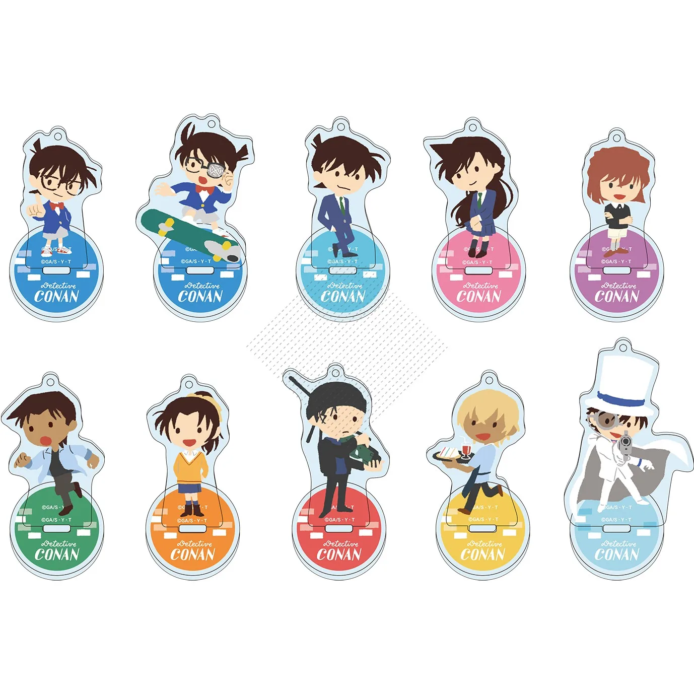 Stands Model Cosplay Toy for Mouri Ran Haibara Ai Amuro Toru Anime ...