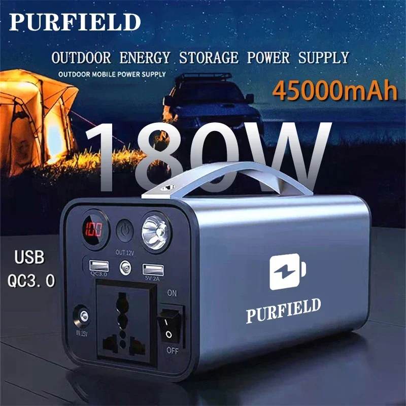 PURFIELD-315Wh-90000mAh-300W-Portable-Power-Station-45000mAh-180W ...