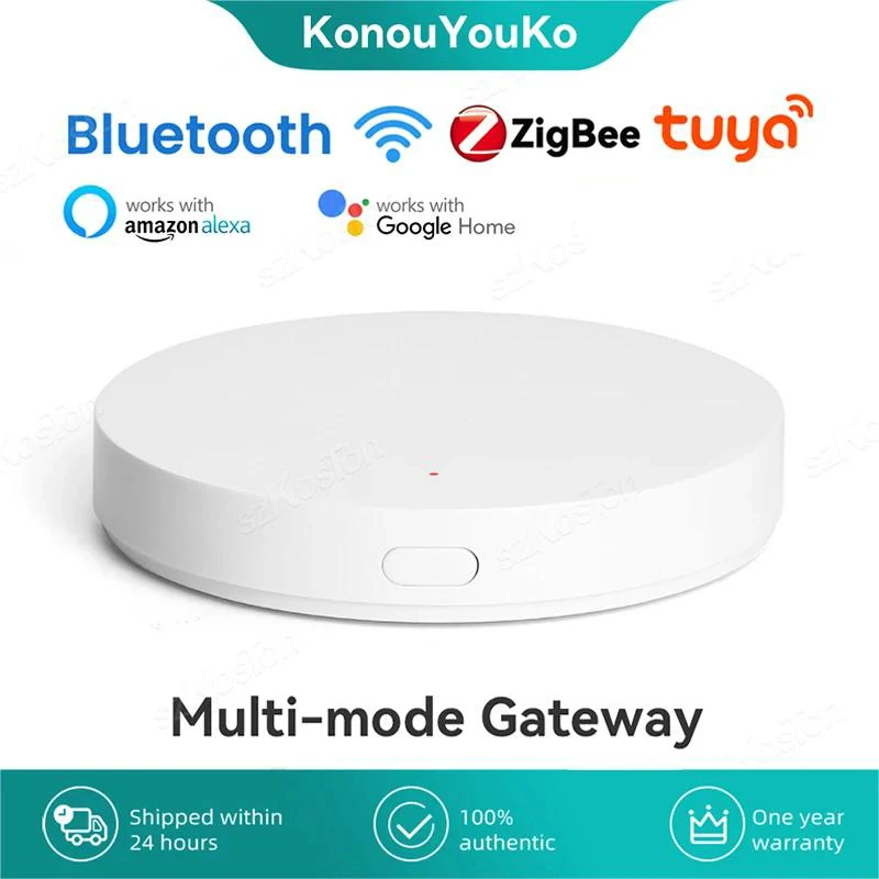 Tuya-Zigbee-Bluetooth-Gateway-Wireless-BLE-Mesh-Hub-Smart-Home-Bridge ...