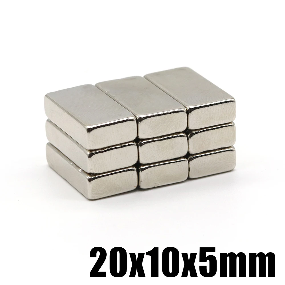 5-10-20-50-100Pcs-20x10x5-NdFeB-Neodymium-Magnet-Super-Powerful ...