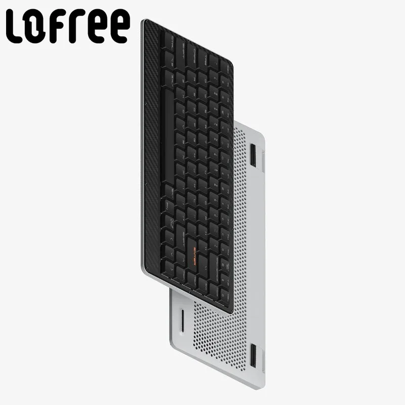 Lofree-Edge-84-Keyboard-Ultra-Thin-with-Carbon-Fiber-Mg-Alloy-Kailh-POM ...