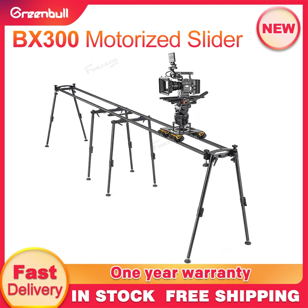 Greenbull-BX300-4m-Portable-motorized-slider-Video-Dslr-Electronic-Camera-Track-Dolly-Slider-for ...