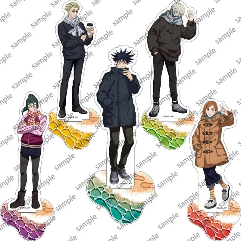 15CM-Anime-Jujutsu-Kaisen-Gojo-Satoru-Nanami-Acrylic-Stand-Figure-Plate ...