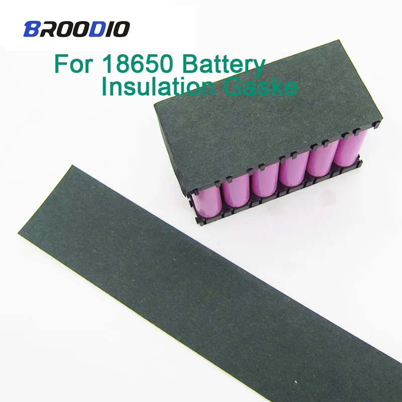 1m 60mm To 180mm 18650 Battery Insulation Gasket Barley Paper Li-ion ...