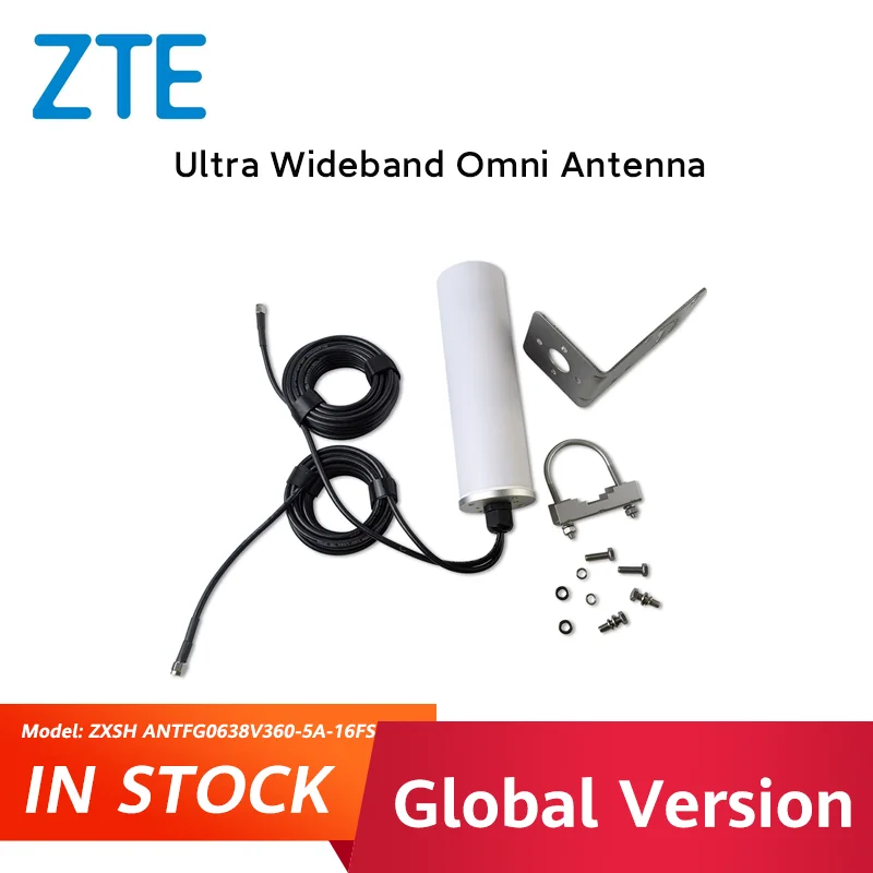 ZTE ZXeLink Ultra Wideband Omni Antenna 5G 4G LTE MIMO 2 Leads High ...
