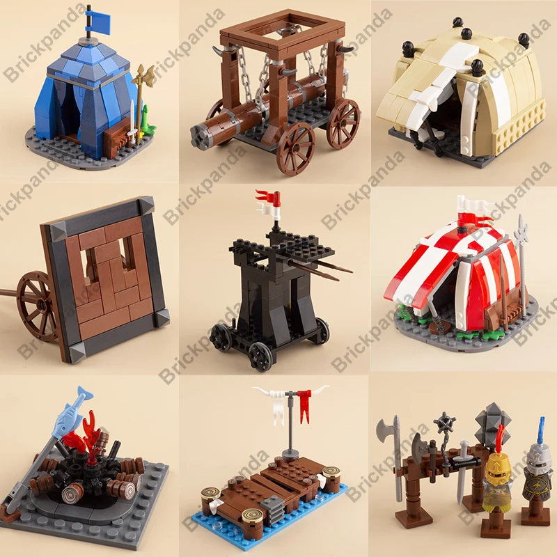 Medieval-Castle-Knights-Rome-Spartacus-Chariot-Siege-Engine-Model ...
