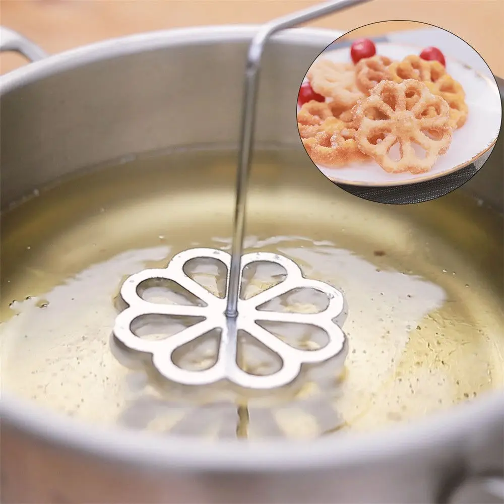 Baking Tools Timbale Molds Funnel Cake Maker Aluminum Iron MakerWaffle ...