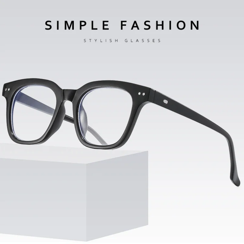New-Fashion-Square-Frame-Anti-blue-Light-Glasses-Students-Eyeglasses ...