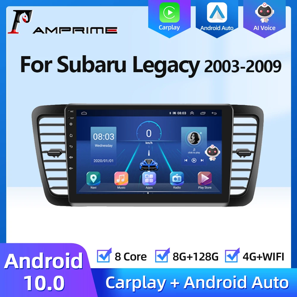 AMPrime reproductor Multimedia con Android 11 y navegación GPS para ...