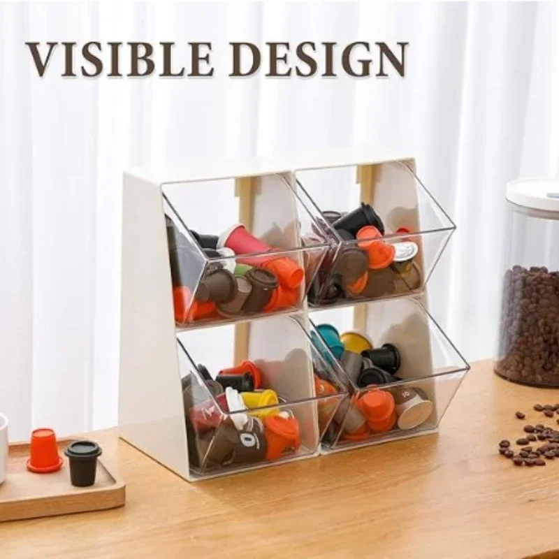 Multifunctional-Coffee-Capsules-Holder-with-Dustproof-Lid-Cosmetic ...