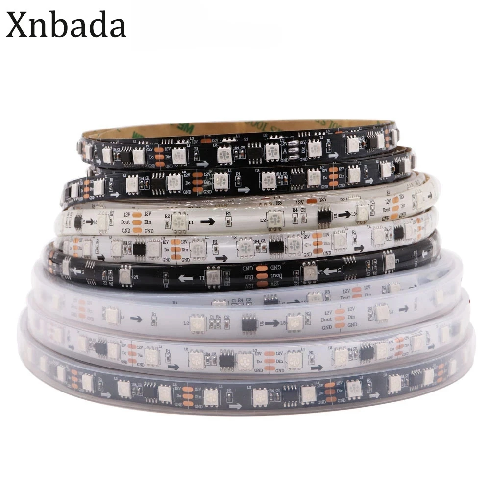 WS2811B-Led-Strip-5050-RGB-Addressable-Led-Pixel-Strip-Light-Full ...