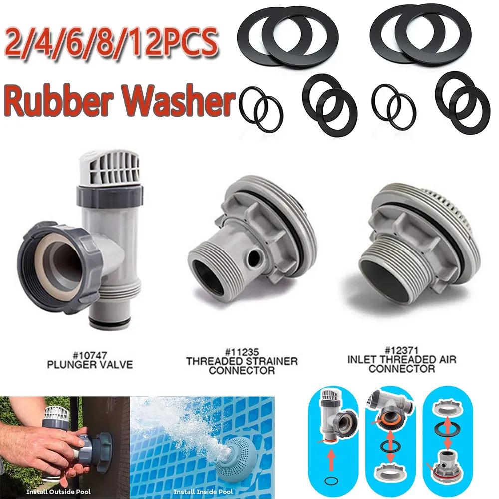 Rubber-Washer-For-The-Diver-Valve-Swimming-Pool-Gasket-Accessories-For ...