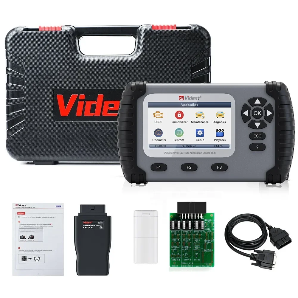 2023 Vident iAuto 702 PRO MAX All System Automotive Diagnostic Scanner ...