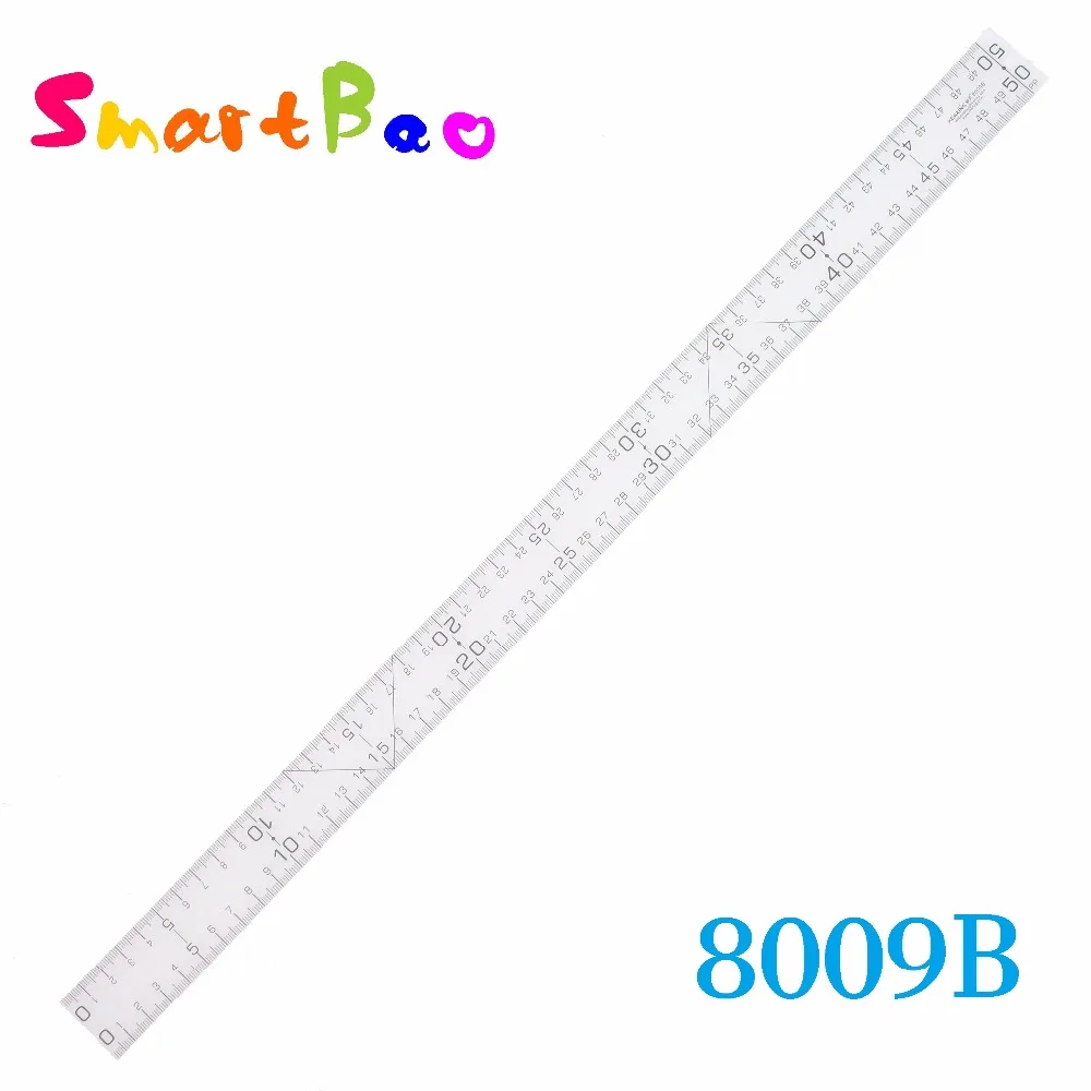 50cm Soft Plastic Ruler Extra Thin Measure Ruler Grading Ruler ...