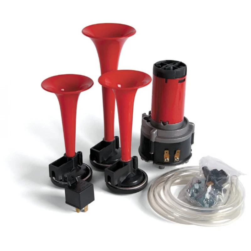 12V-3-Tube-Electric-High-Sound-Modification-Air-Horn-Klaxon-Motorcycle ...