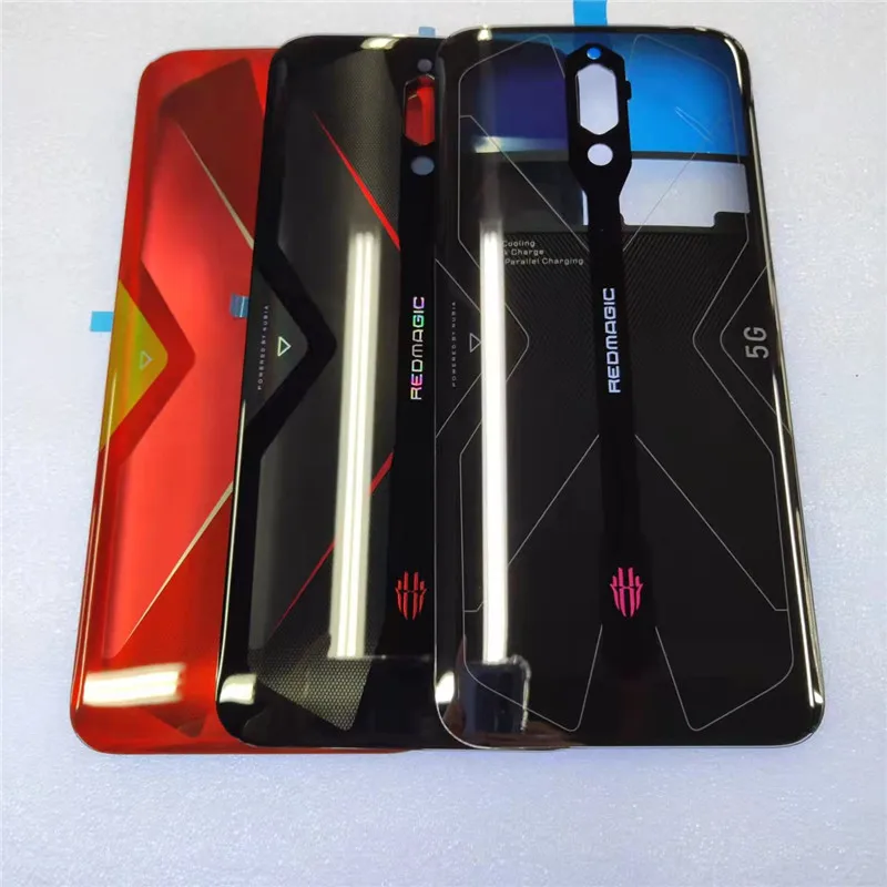 Original-Glass-Back-Battery-Cover-For-ZTE-Nubia-Red-Magic-5G-NX659J ...