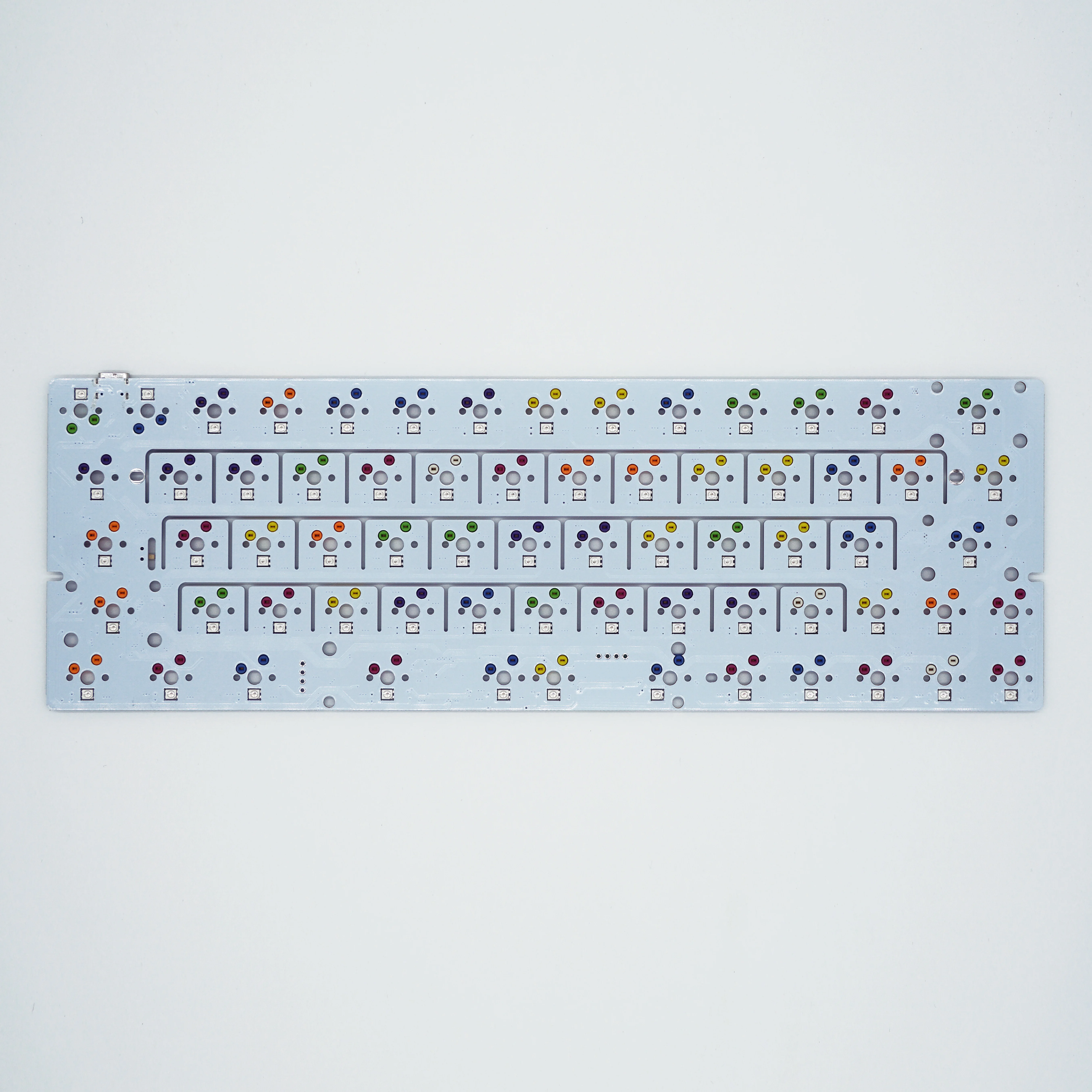 Keebox-Left-Shift-64-Layout-Hot-Swap-Keyboard-PCB-Colorful-JWK-Hotswap ...