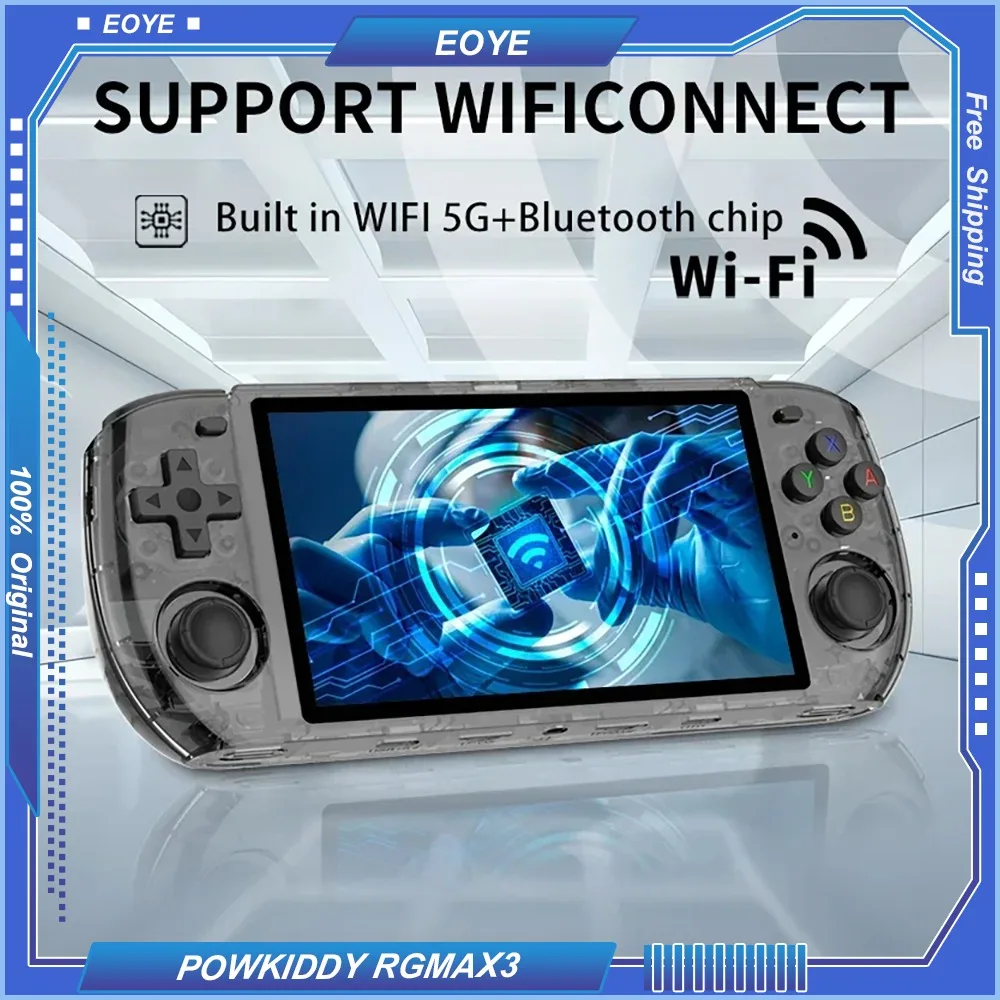 POWKIDDY-RGB10-MAX3-Retro-Handheld-Console-Game-RK3566-5-Inch-1280-720 ...