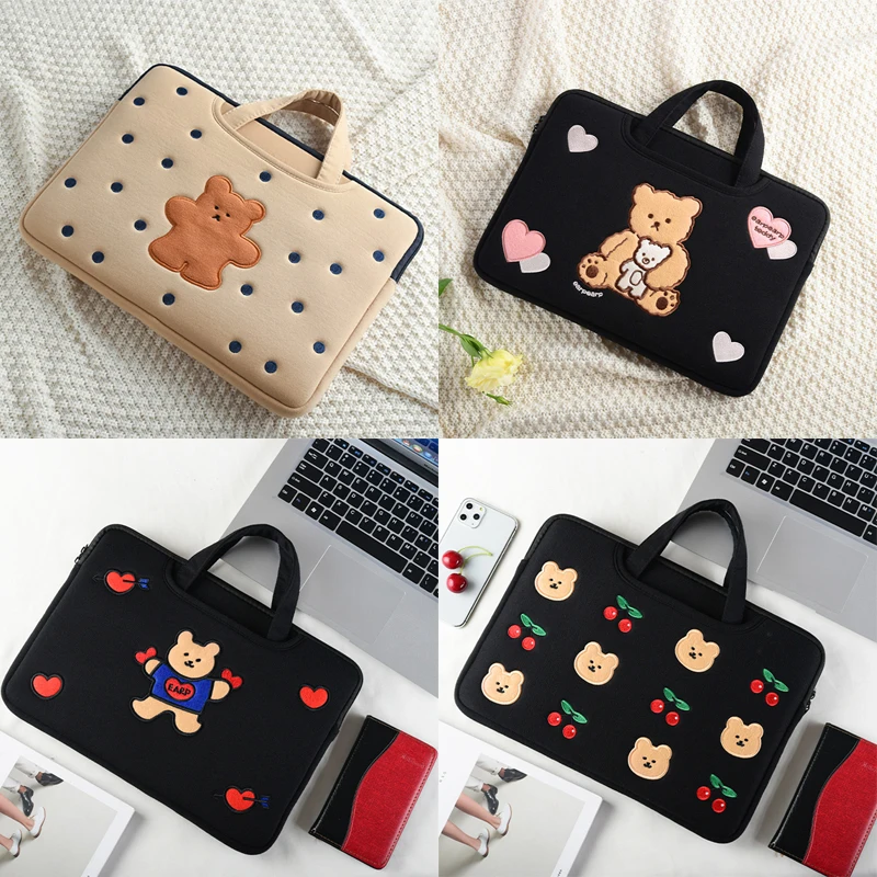 Cute-Bear-Laptop-Sleeves-11-6-12-13-14-15-15-6-Inch-Cover-Laptops ...