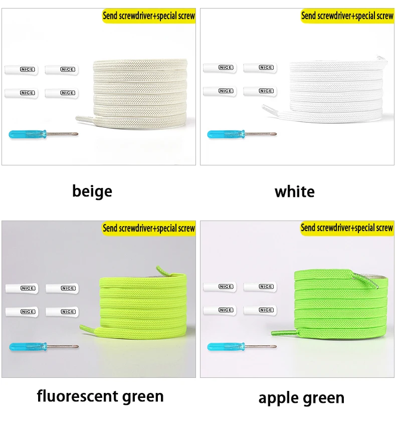 LACET DE CHAUSSURE,Royal blue-100cm--Lacets Élastiques En Métal Plat ...