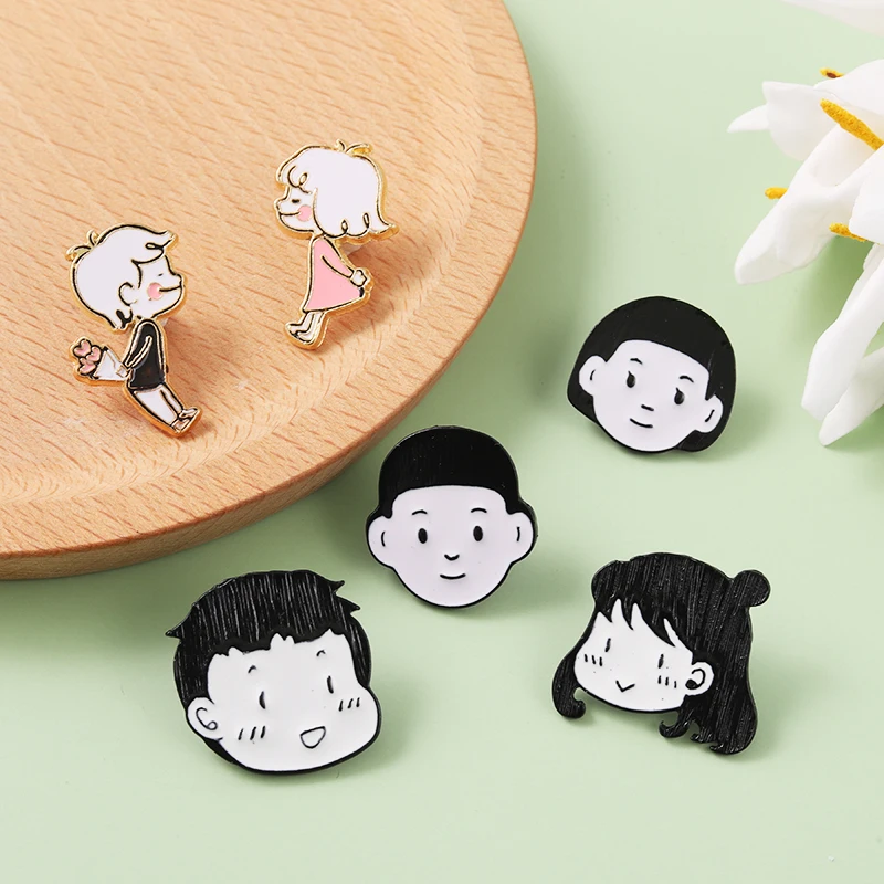 Backpacks Pins Badges | Badges Brooch Enamel Boy | Pin Badges Enamel ...