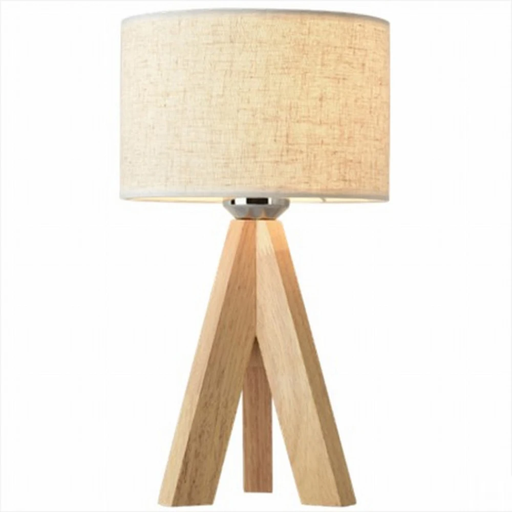 Modern-Log-Bedroom-Bedside-Decoration-Table-Lamp-Nordic-Solid-Wood-Art ...