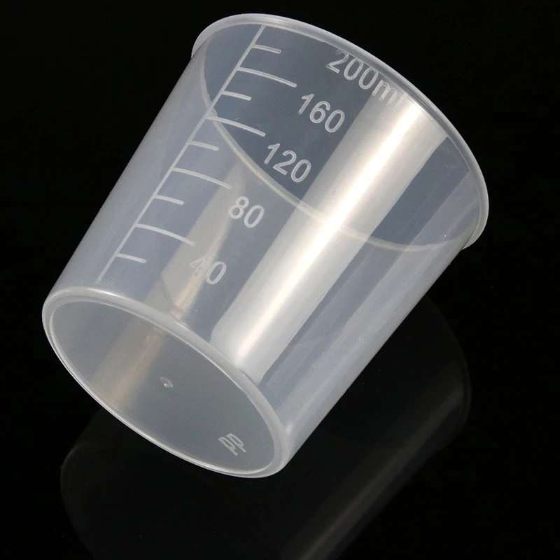 200ML-Measuring-Cup-Transparent-Plastic-Cup-School-Science-Laboratory ...