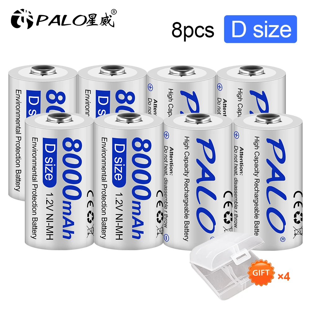 Size Rechargeable Batteries Nimh | Rechargeable Batteries Type - 1.2v ...
