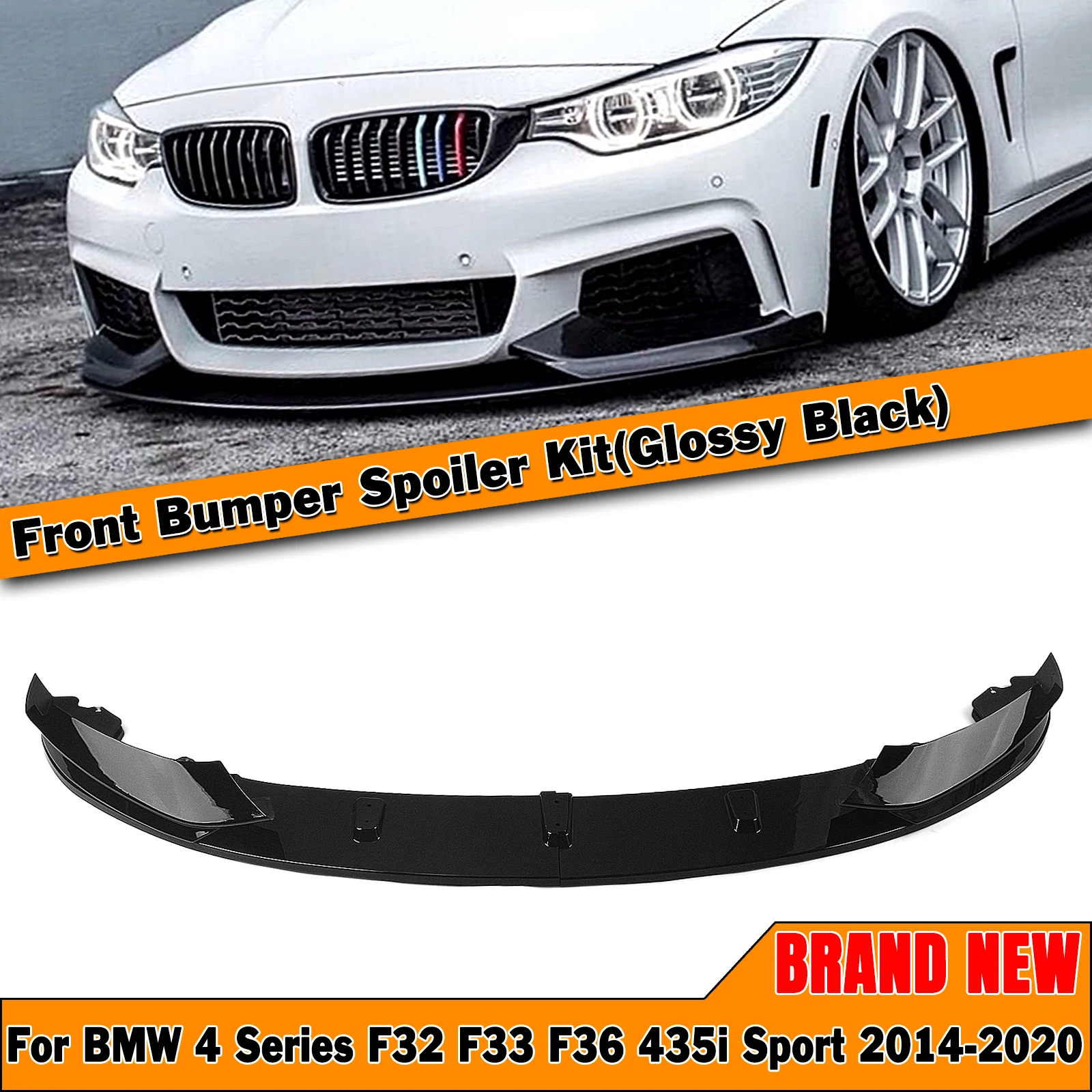 For-BMW-F32-F33-F36-4-Series-M-Sport-2014-2020-435i-Front-Bumper ...