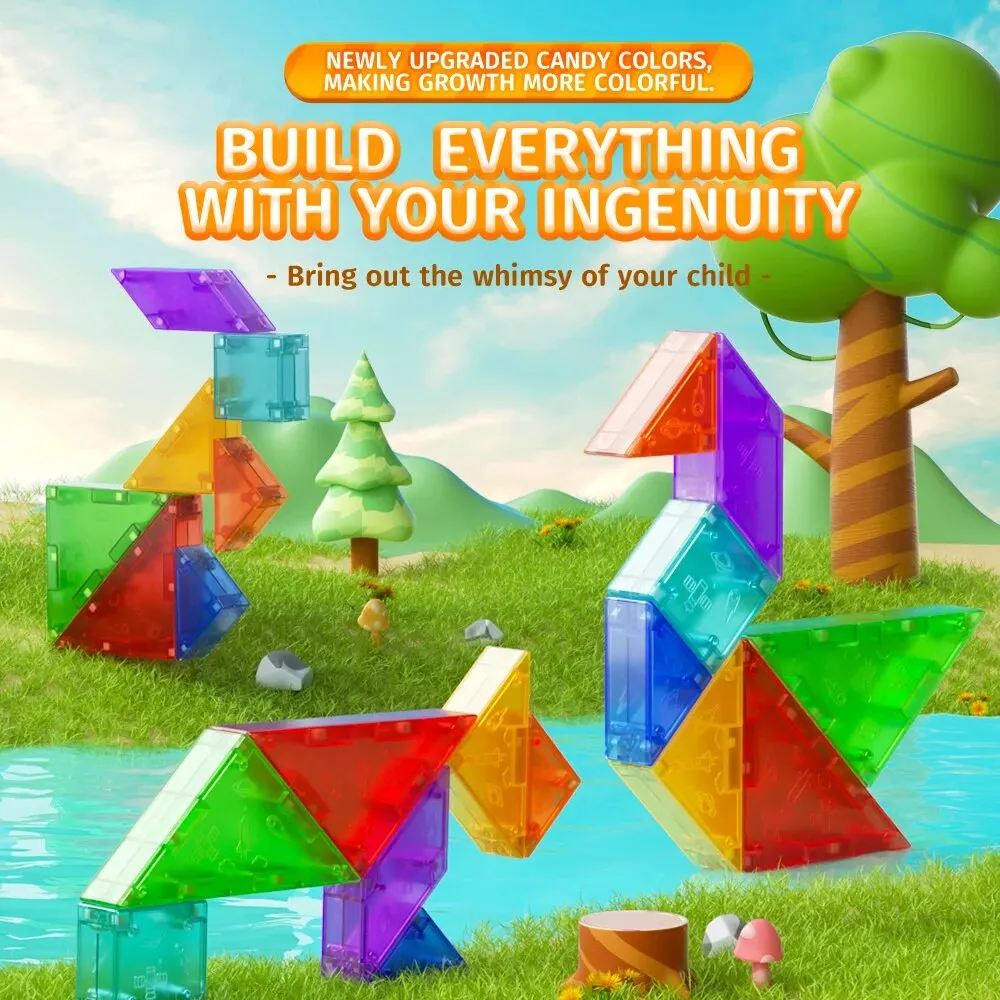 3D-Magnetic-Tangram-Puzzles-para-Educa-o-Infantil-Candy-Color-Block-DIY ...