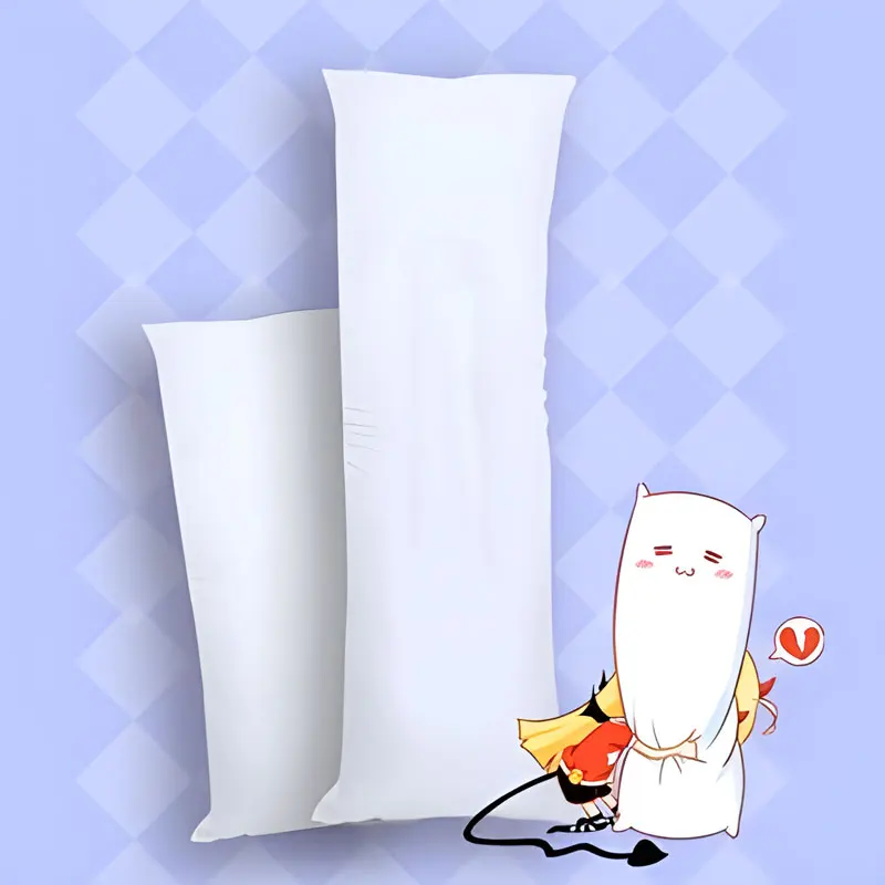 150x50cm-Hugging-Cotton-Inner-Long-Pillow-White-Anime-Body-Pillow-Core ...