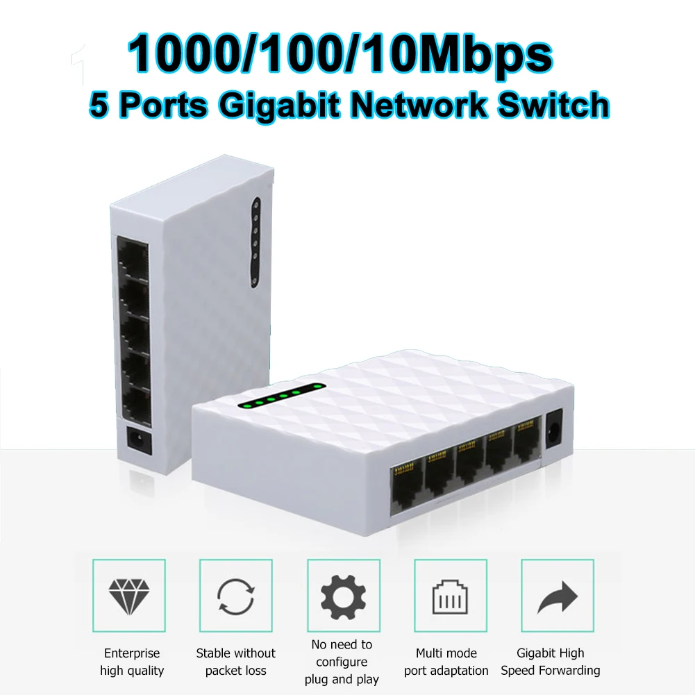 1000M-Switch-Gigabit-Mini-5-Portas-Fast-Ethernet-Switch-Rede-Hub-LAN ...