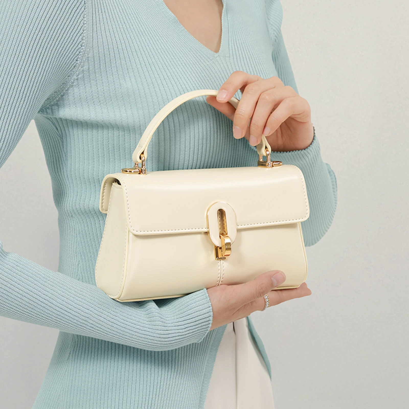 ITAMOOD Genuine Leather Luxury Designer Women's Handbag Versatile ...