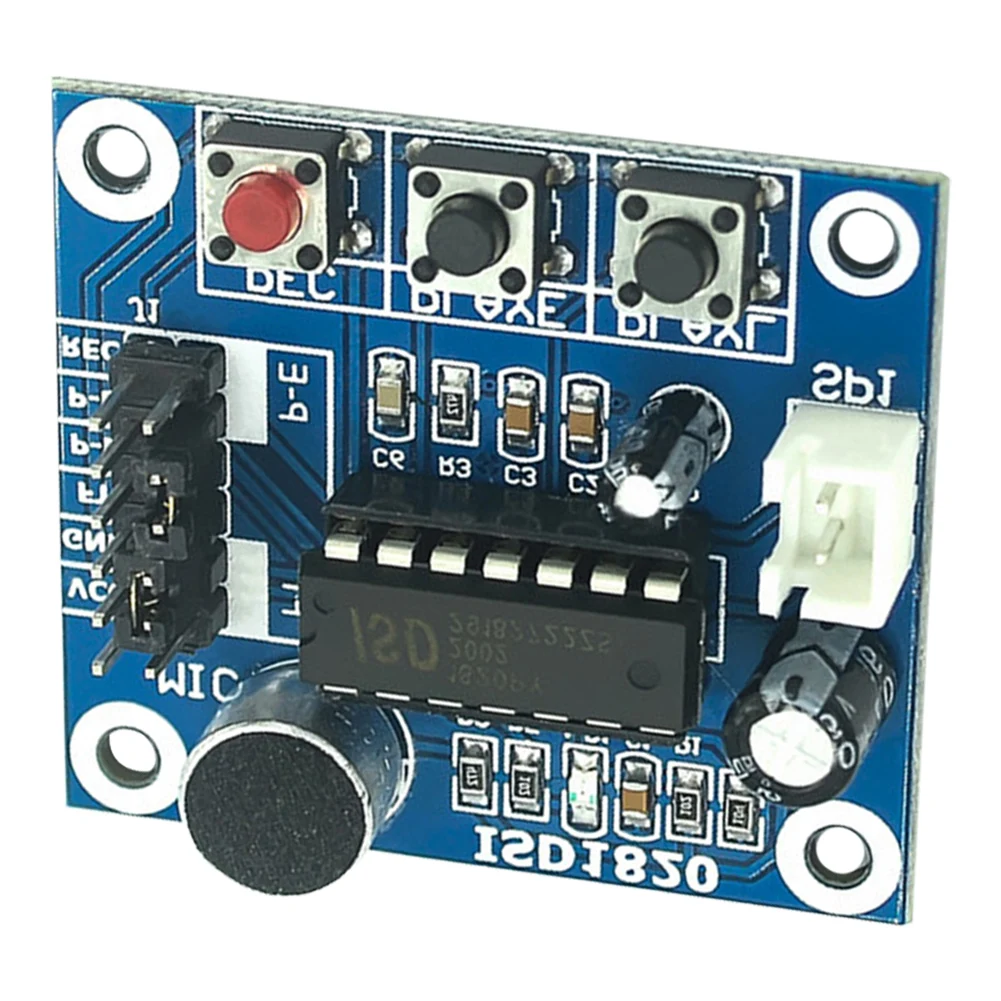 ISD1820-Sound-Recorder-Board-DC-3-5V-Voice-Recording-Board-Telediphone ...
