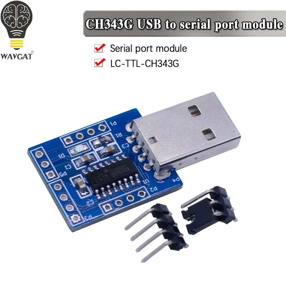 TTL-Converter-CH343G-USB-To-Serial-Port-Module-Supports-50bps-6Mbps-RTS ...