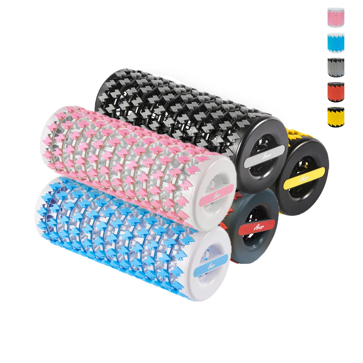 Retractable-Yoga-Foam-Roller-Massager-Yoga-Block-Back-Roller-Fitness ...