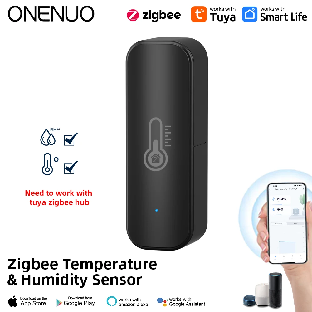 ONENUO-Tuya-ZigBee-Smart-Temperature-and-Humidity-Sensor-Battery ...