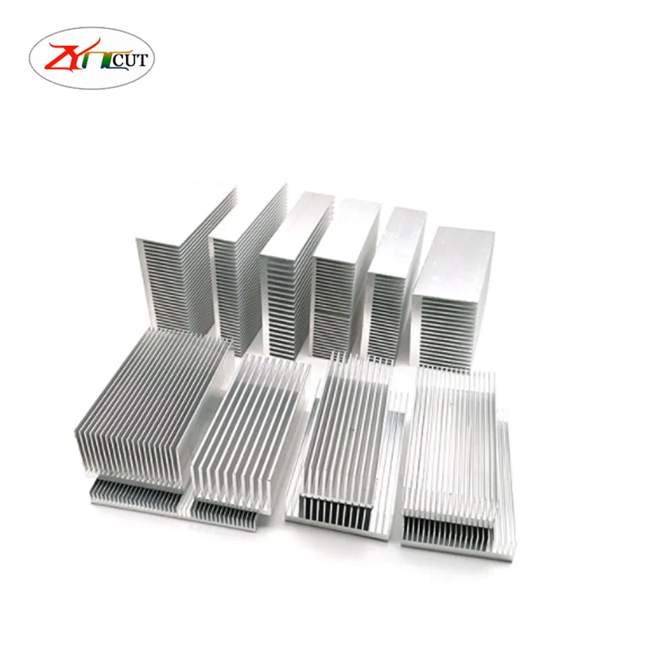 35-40-50-60-70-80-90-100mm-Aluminum-heat-sink-Power-amplifier-Radiator ...