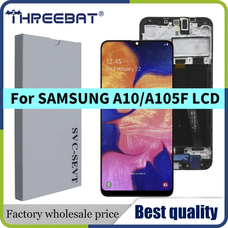 High quality 6.2" Display For Samsung A10 A105 A105F SM-A105F LCD ...